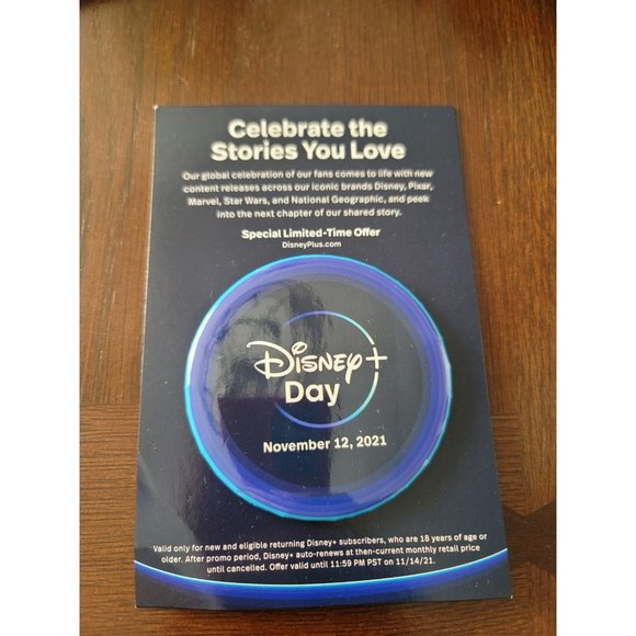 Disney | Other | Disney Plus Day Commemorative Collective Button Pin ...